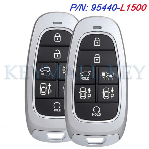 2 95440-L1500 Smart Remote Key Fob For Hyundai Sonata 2019 2020 2021 ...