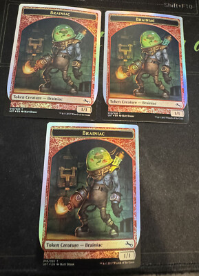 Brainiac Token 010 *FOIL* X3 Unstable Magic the Gathering MTG | eBay