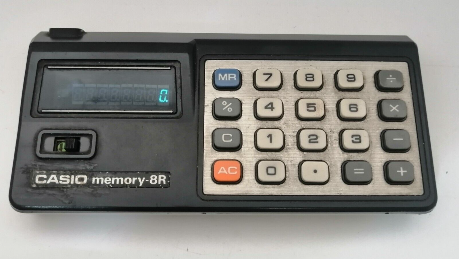 2 Vintage 80´s retro Calculators - Casio Memory-8R + TEXAS INSTRUMENTS TI-1035 | eBay