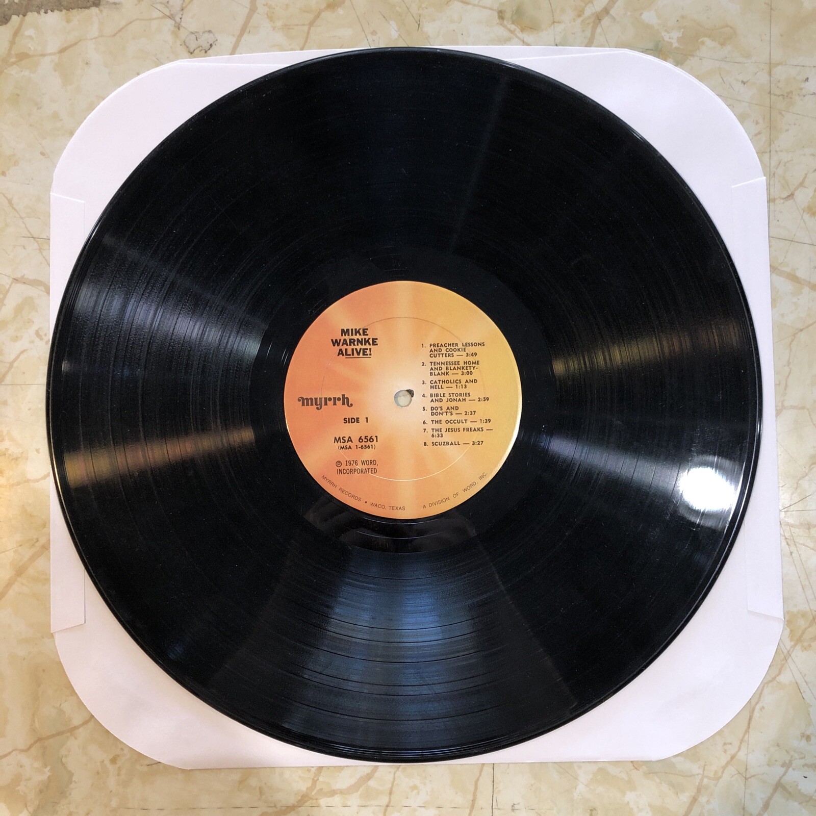 Mike Warnke Alive! Christian Comedy Vinyl LP, VG Vinyl/VG Cover | eBay