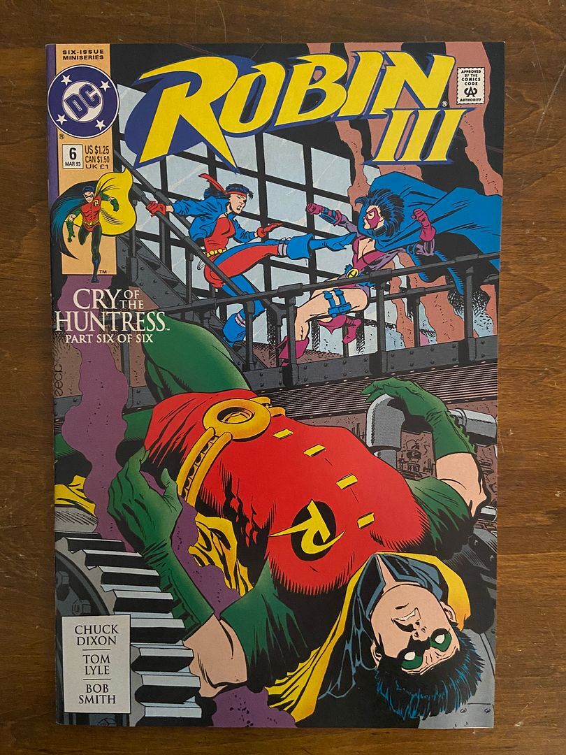 ROBIN III #6 (DC, 1992) VF Chuck Dixon, Cry of the Huntress | eBay