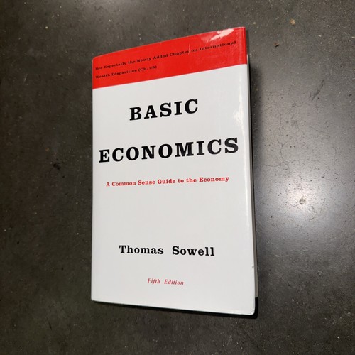 Basic Economics Hardcover –2014 by Thomas Sowell 9780465060733 | eBay