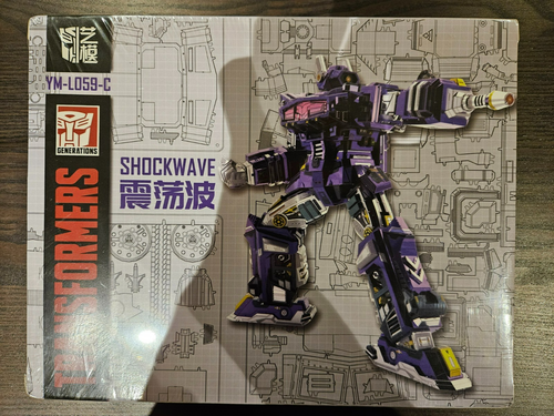 Transformers Shockwave Metal model kit - Mumodel - Yolopark - YM-L059-C ...