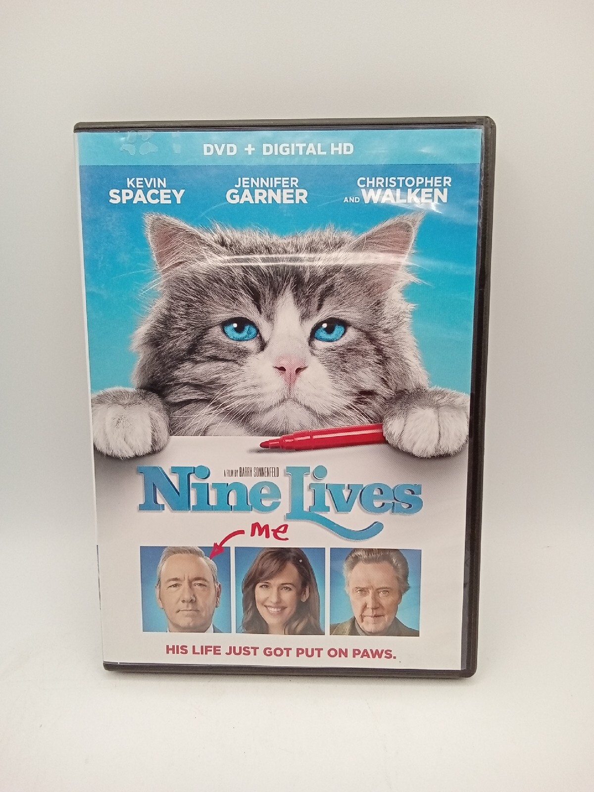 NINE LIVES DVD No Slipcover Used No Digital | eBay