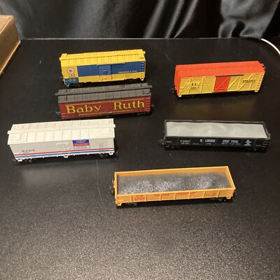 vtg ho train cars lot baby ruth amway union pacific durango chesapeake ...