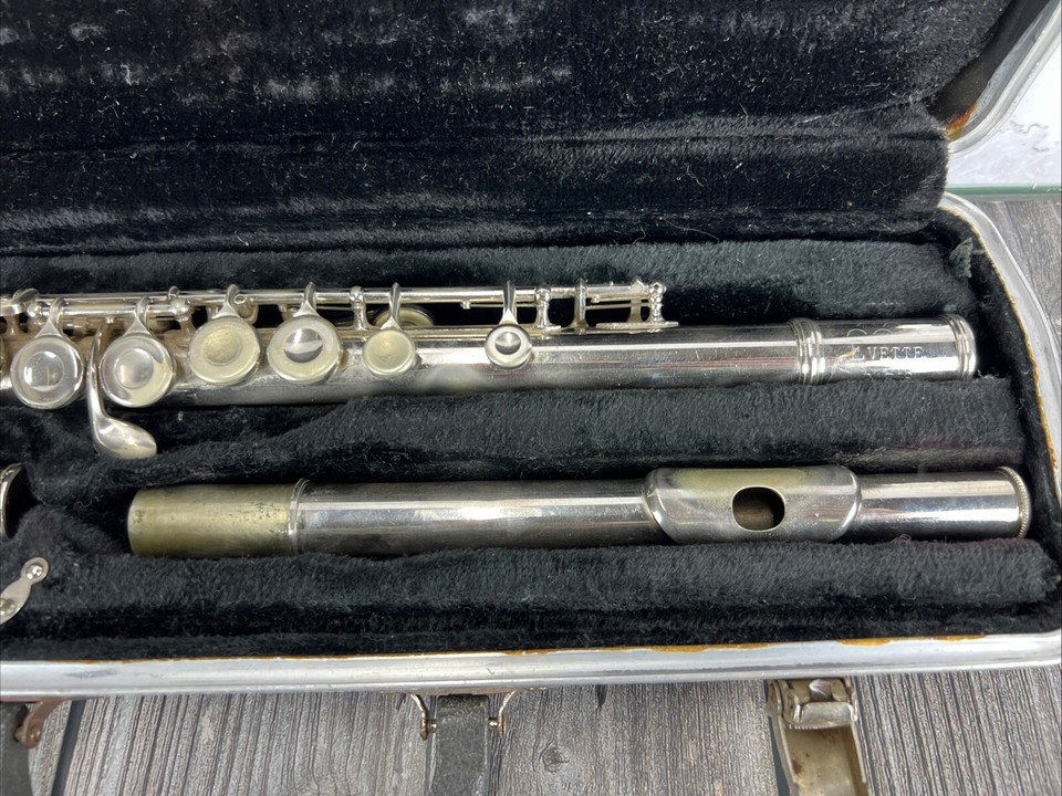 Evette By Buffet Paris Flute Woodwind Musical Instrument Bundle Hard ...