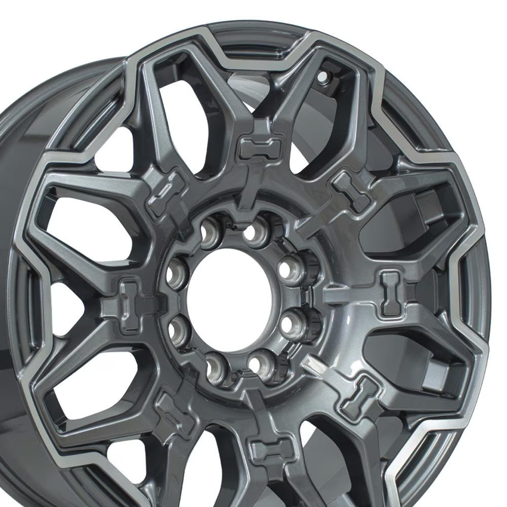 Set(4) 14094 Grazen Metallic 22x9.5 OEM Wheels 8X165.1 +33ET 85530021 ...