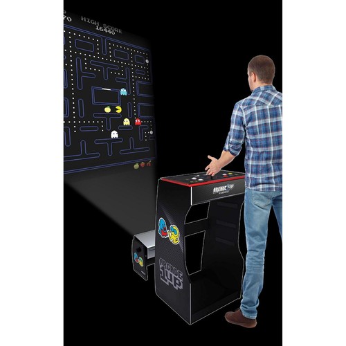 Multi Game Projector Arcade With Pac-Man Deck Included Interchangable ...