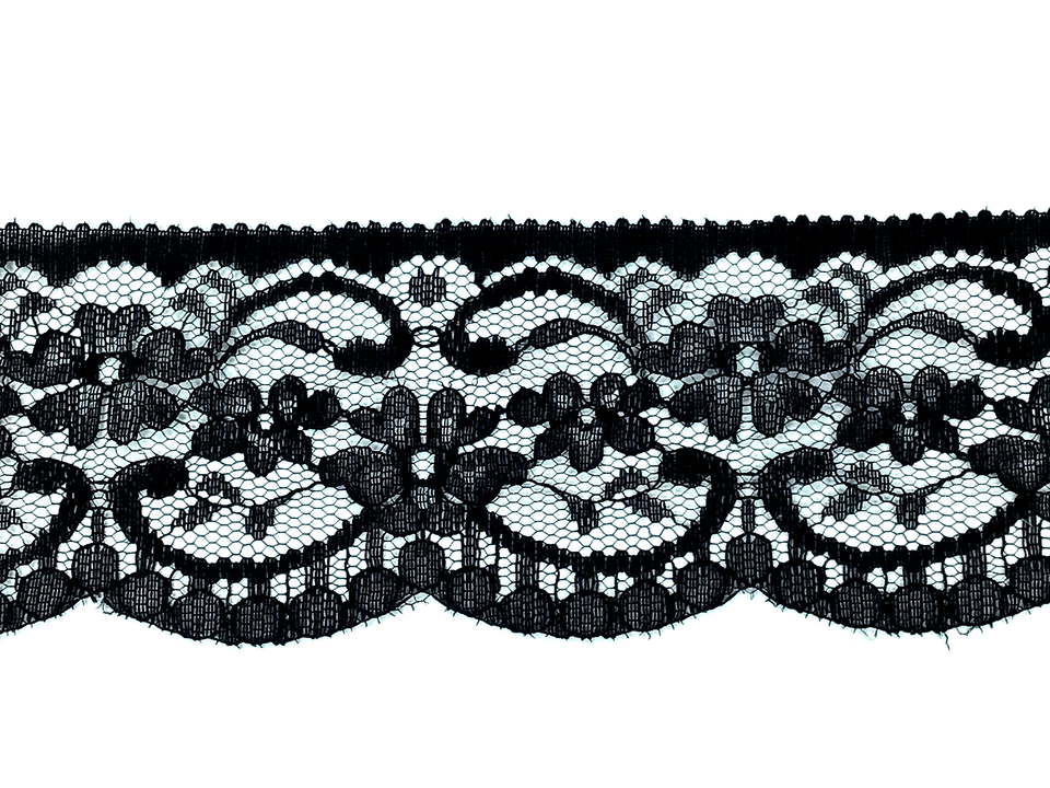Quality Delicate Nottingham Lace Trim 2.25"/5.5cm CHOOSE COLOUR AND ...