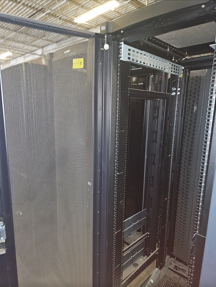 42U APC Server Rack Doors & Wheel (S6LLST2103) | eBay