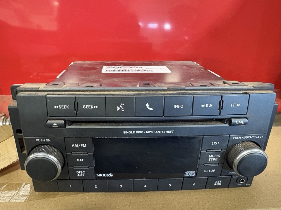 2010-2019 JEEP Wrangler Radio OEM CD Player Sirius UConnect. Tested. | eBay
