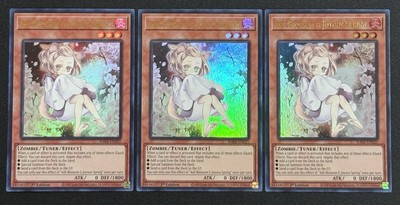 2025 YUGIOH 1ST ED RA04 ULTRA RARE ASH BLOSSOM & JOYOUS SPRING X3 NM ...