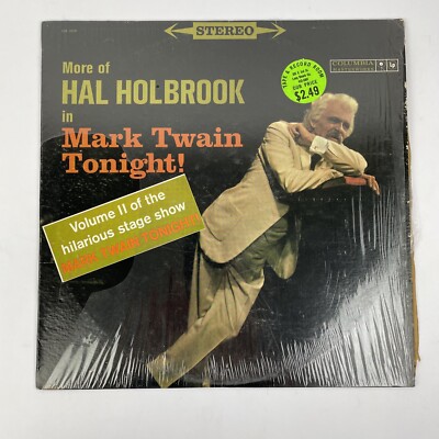 Hal Holbrook 2+LPs Mark Twain Tonight & More Of Mark Twain Tonight ...