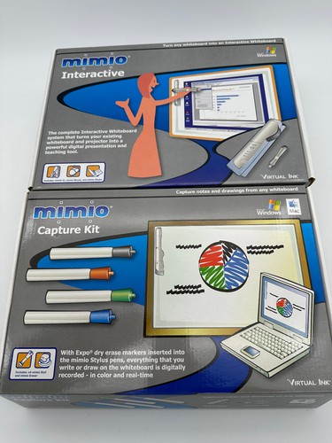 NEW! - Mimio Interactive & Capture Kit -Digital Whiteboard System ...