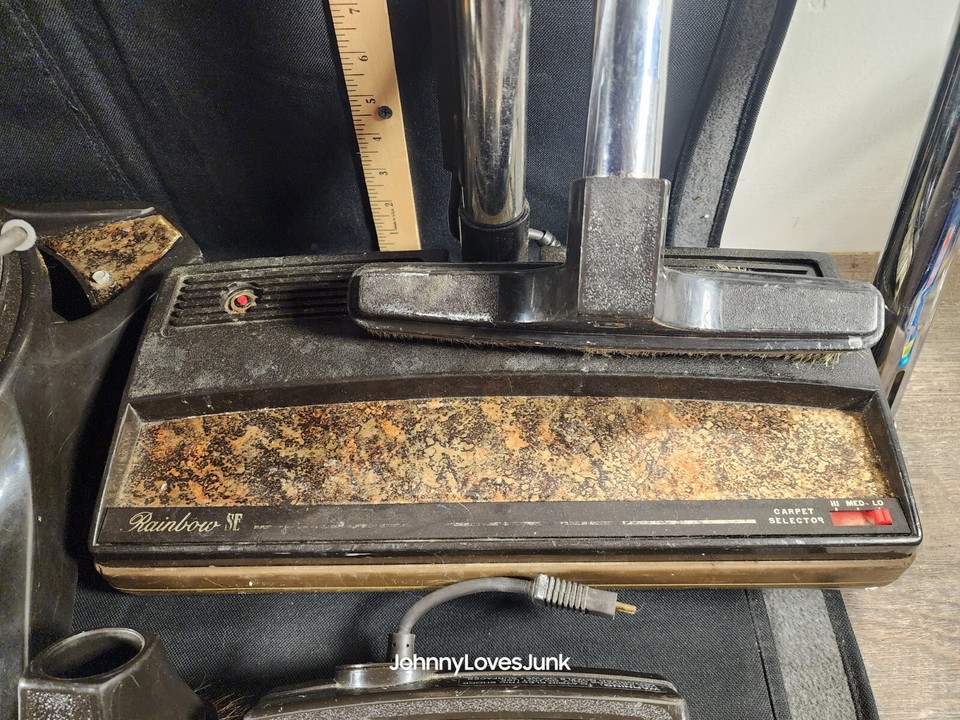 Rainbow SE Series Water Filtration Vacuum Cleaner Nozzle Hose Power ...