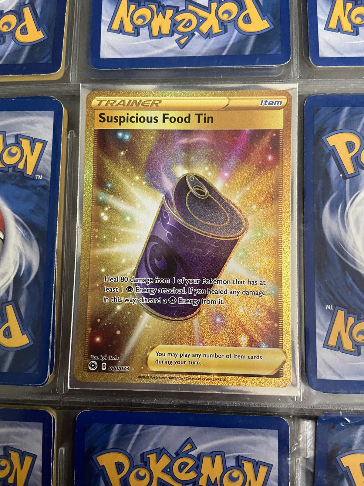 Suspicious Food Tin 080/073 Champions Path Gold Secret Rare | eBay