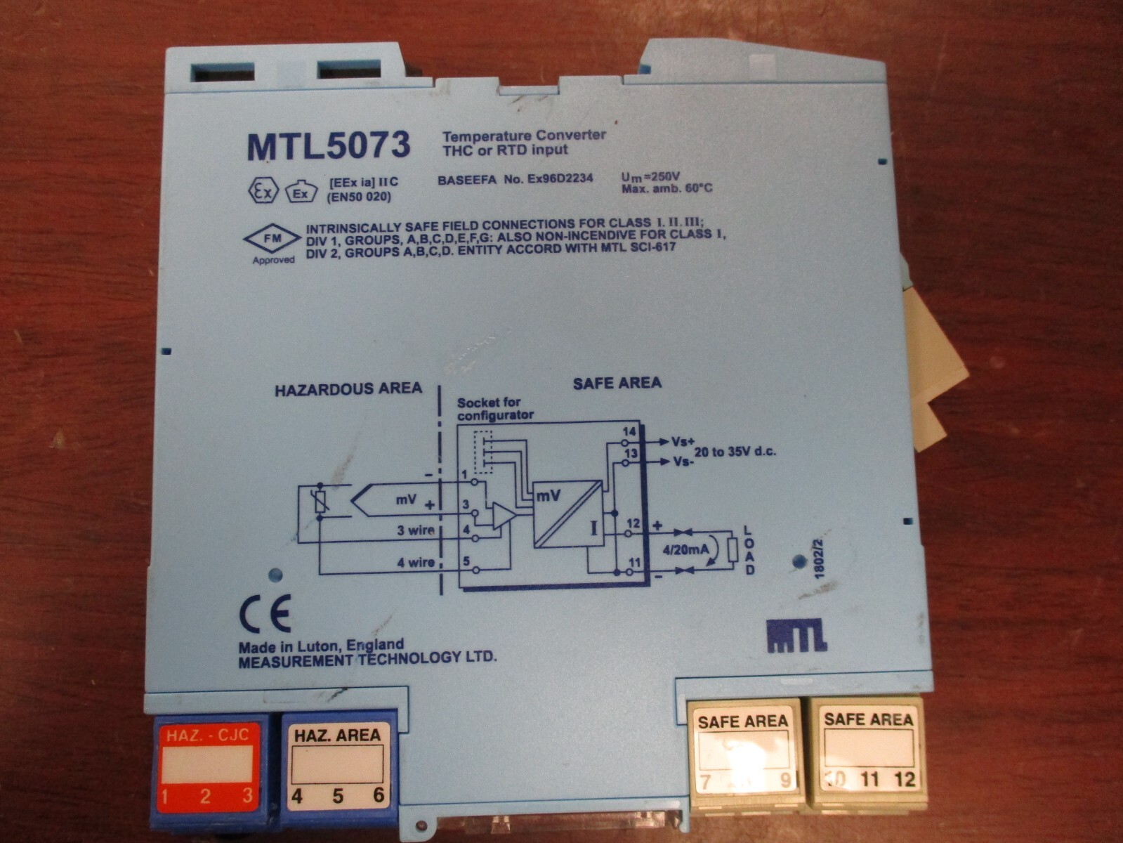 Measurement Technology LTD MTL MTL5073 Temperature Converter | eBay