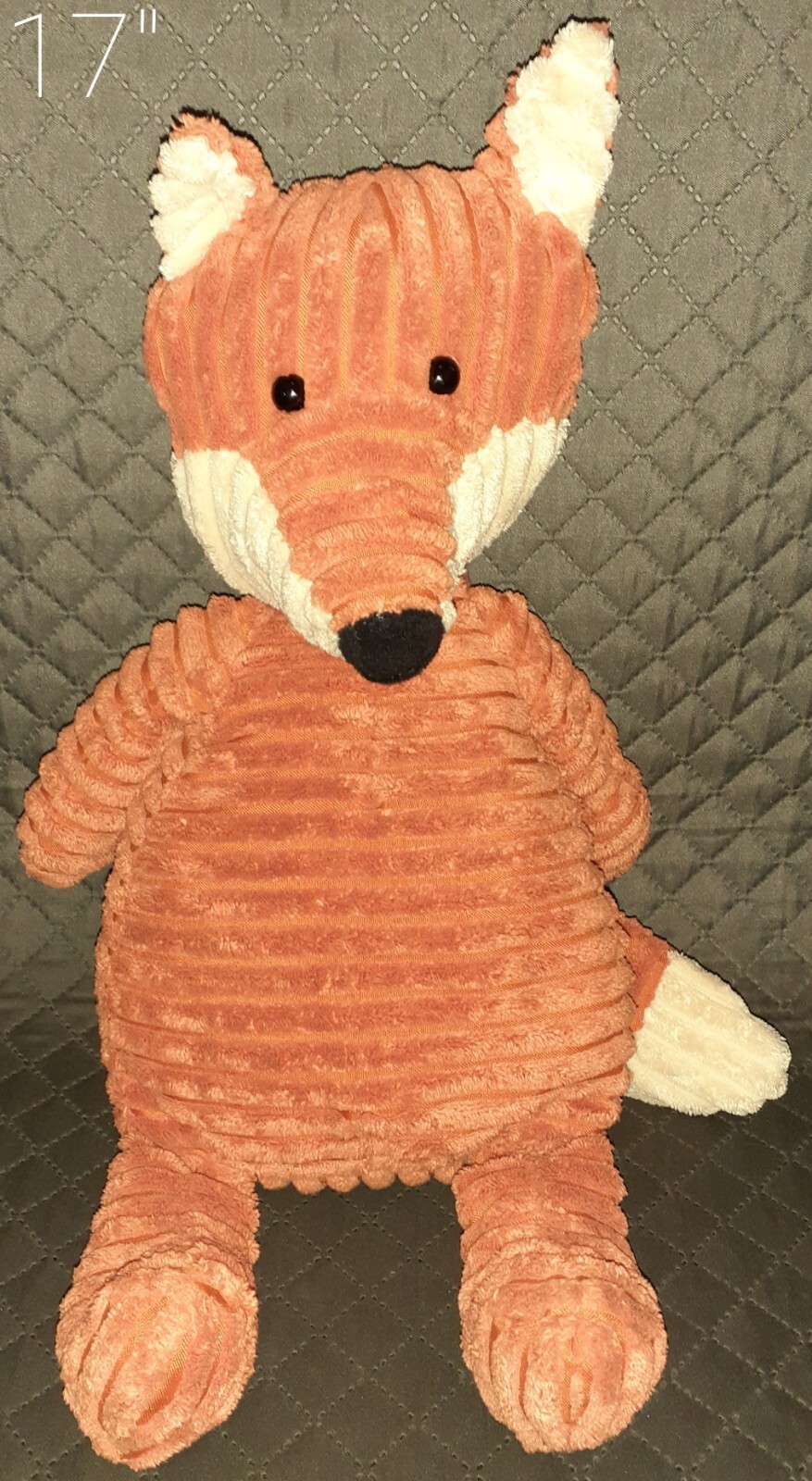 Jellycat Cordy Roy Fox 17” Plush London Corduroy Stuffed Animal Toy ...