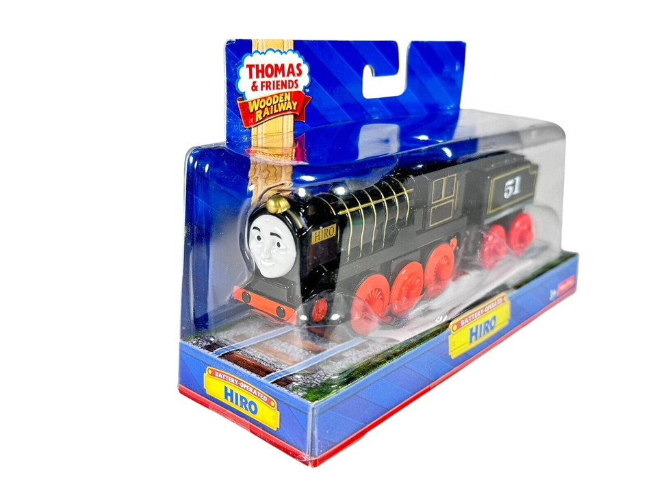 Y4108 Thomas & Friends Wooden Railway Battery Operated HIRO w/TENDER | eBay