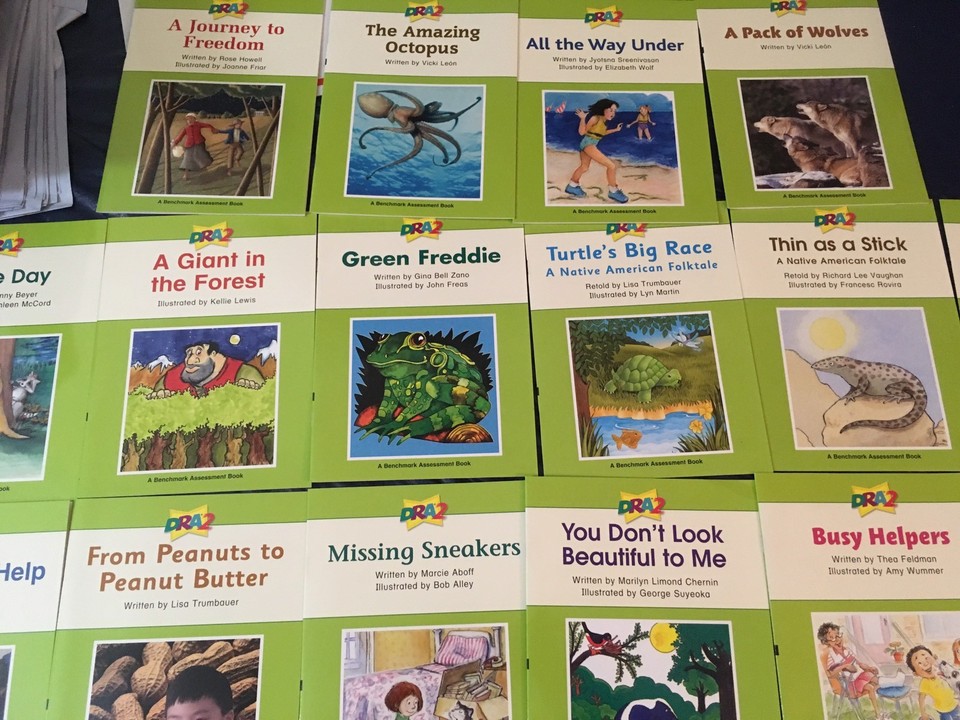 DRA2 Developmental Reading Assessment Mixed Grades 22 Books Readers | eBay