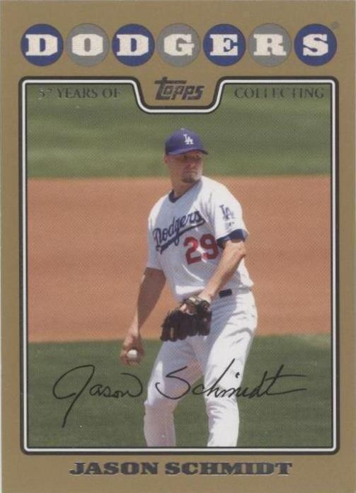 2008 Topps - Jason Schmidt #516 Gold Border /2008 for sale online | eBay