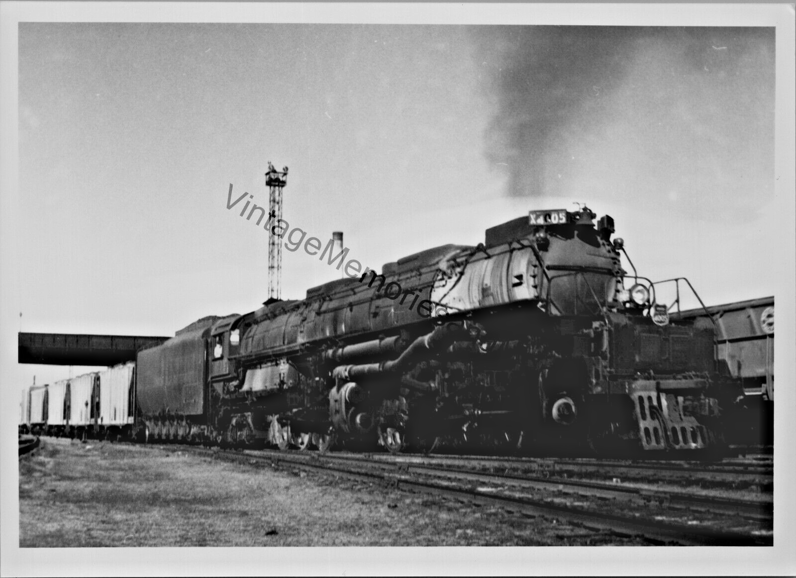 Vintage Union Pacific Railroad 4005 Steam Locomotive 5" X 7" Real Photo ...