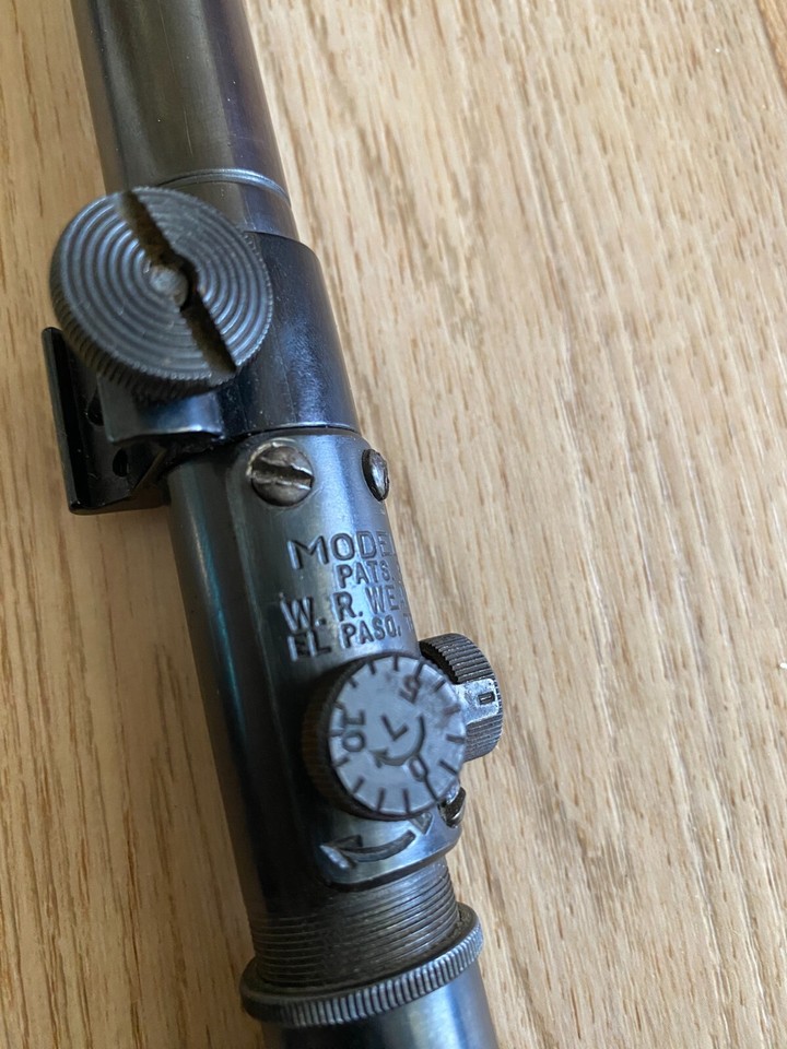 Vintage Weaver 330C with M73B1 Military Markings Crosshair Reticle | eBay