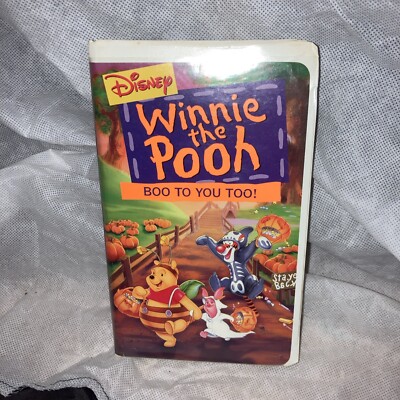 Winnie the Pooh - Boo to You Too (VHS, 1997) 786936034301| eBay