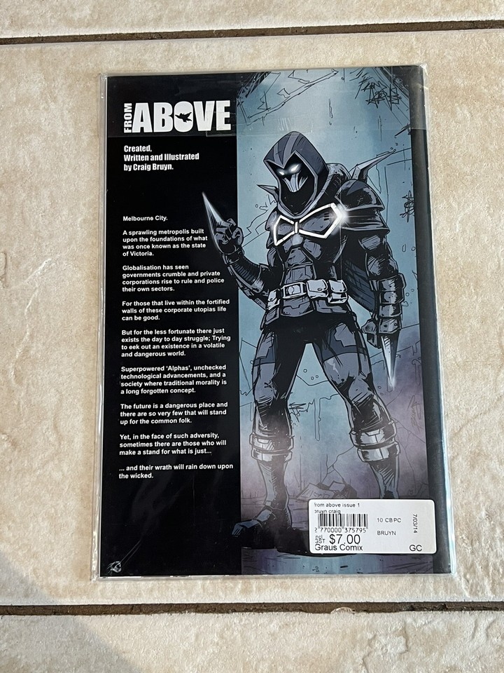 From Above - Craig Bruyn Australian Comic BRAND NEW & SEALED RARE | eBay