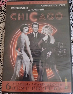 Chicago (DVD, 2003, Widescreen)- FREE SHIPPING! Brand New 786936219197 ...