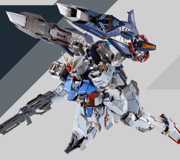 Metal Build Strike Gundam METAL BUILD 10th Ver +Lohengrin Launcher 2set ...