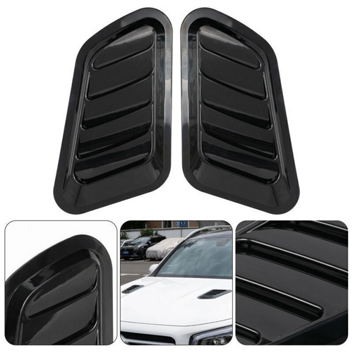 Car Fender Bonnet Intake Side Air Flow Vent Moulding Decal Trim Stick ...