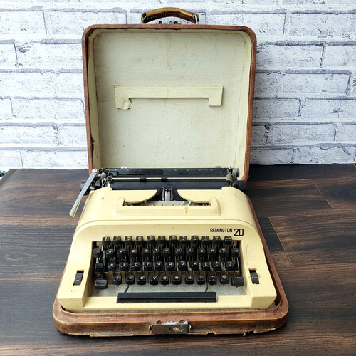 Antique Original Remington 20 Rare Suitcase Vintage Typewriter in ...