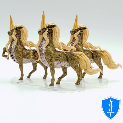 Ki-Rin 5e x3 - 50th Anniversary #28 D&D Icons of the Realms | eBay