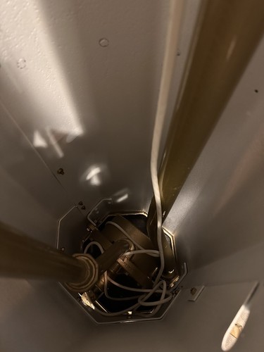 Original Fry model 71 Visible Gas Pump Standard Oil Gold Crown Milk ...