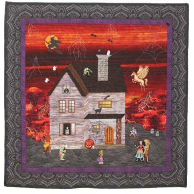 Quilt Pattern, Halloween Wall Hanging, Mini Quilt Pattern, PAPER ...
