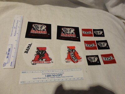 Patches Made w/Licensed University of Alabama Crimson Tide Cotton ...