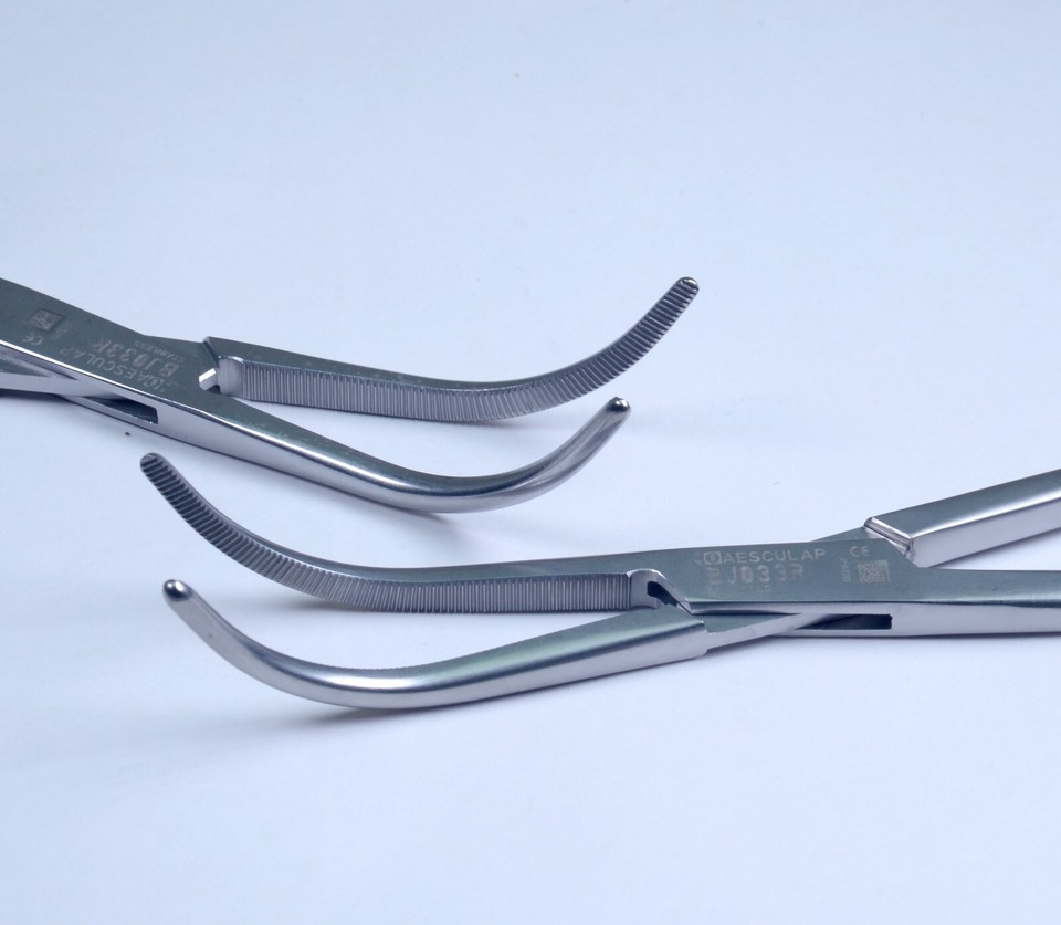 2x Aeculap #BJ033R Overholt-Geissendoerfer Dissecting a. Ligature ...