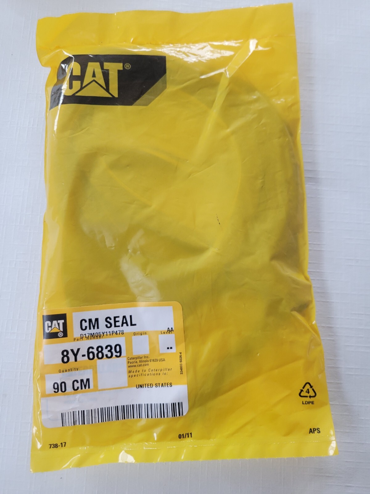 CATERPILLAR 8t6936 M Seal Stk, OEM Cat | eBay
