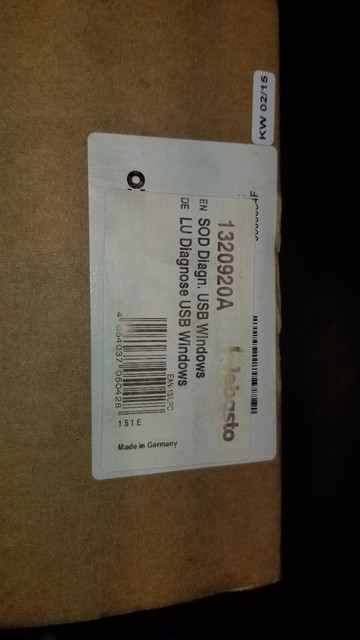 Webasto USB Diagnostics 1320920A for sale online | eBay