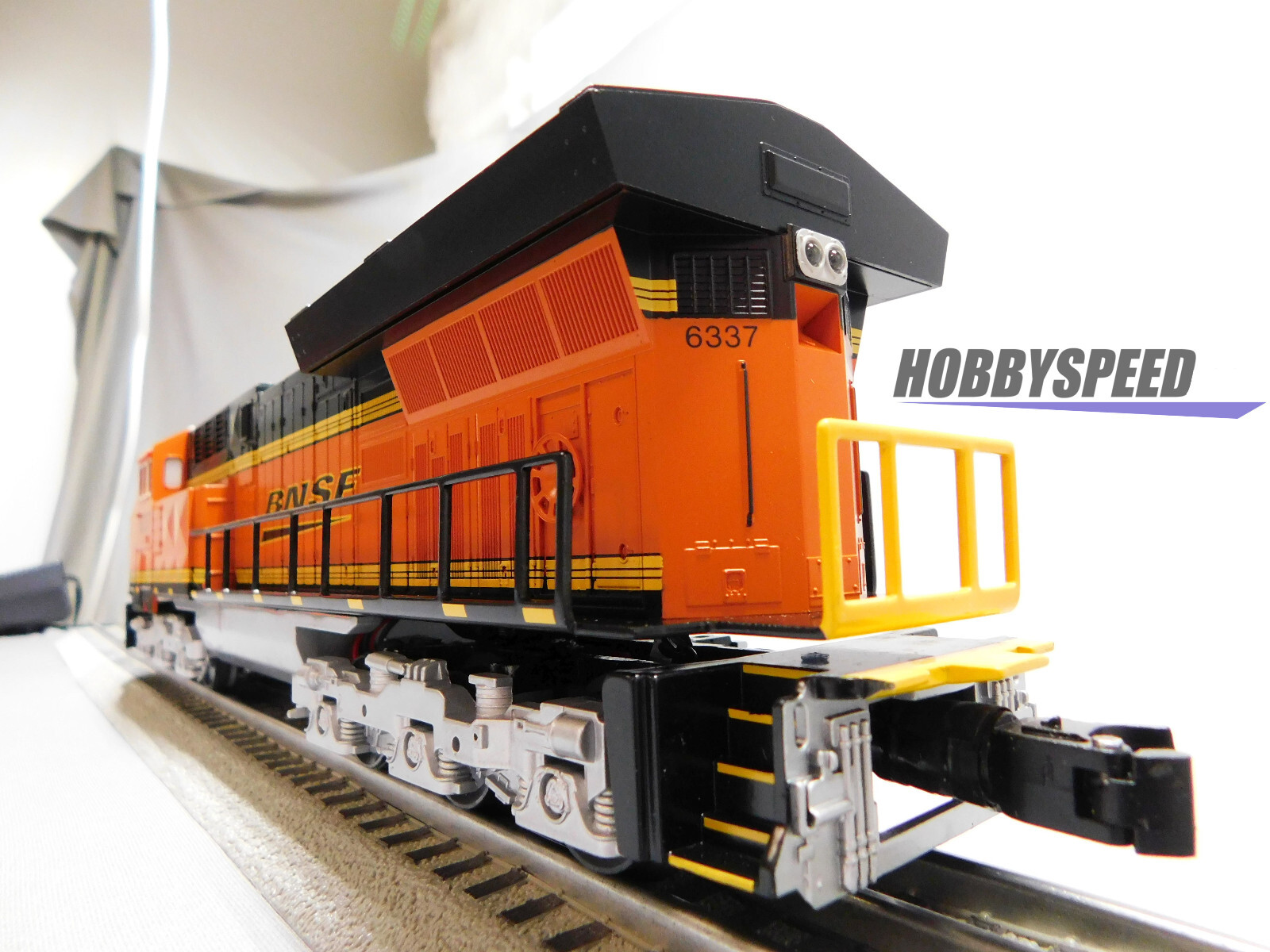 LIONEL BNSF ET44 LIONCHIEF 2.0 DIESEL #6337 engine burlington train ...