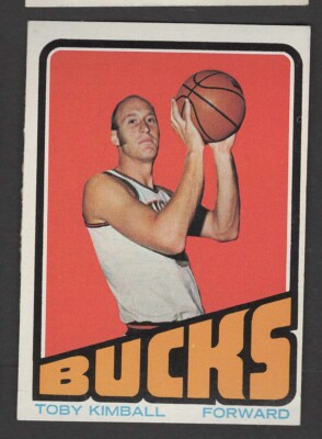 1972-73 TOPPS BSKB #68 TOBY KIMBALL/BUCKS NM | eBay