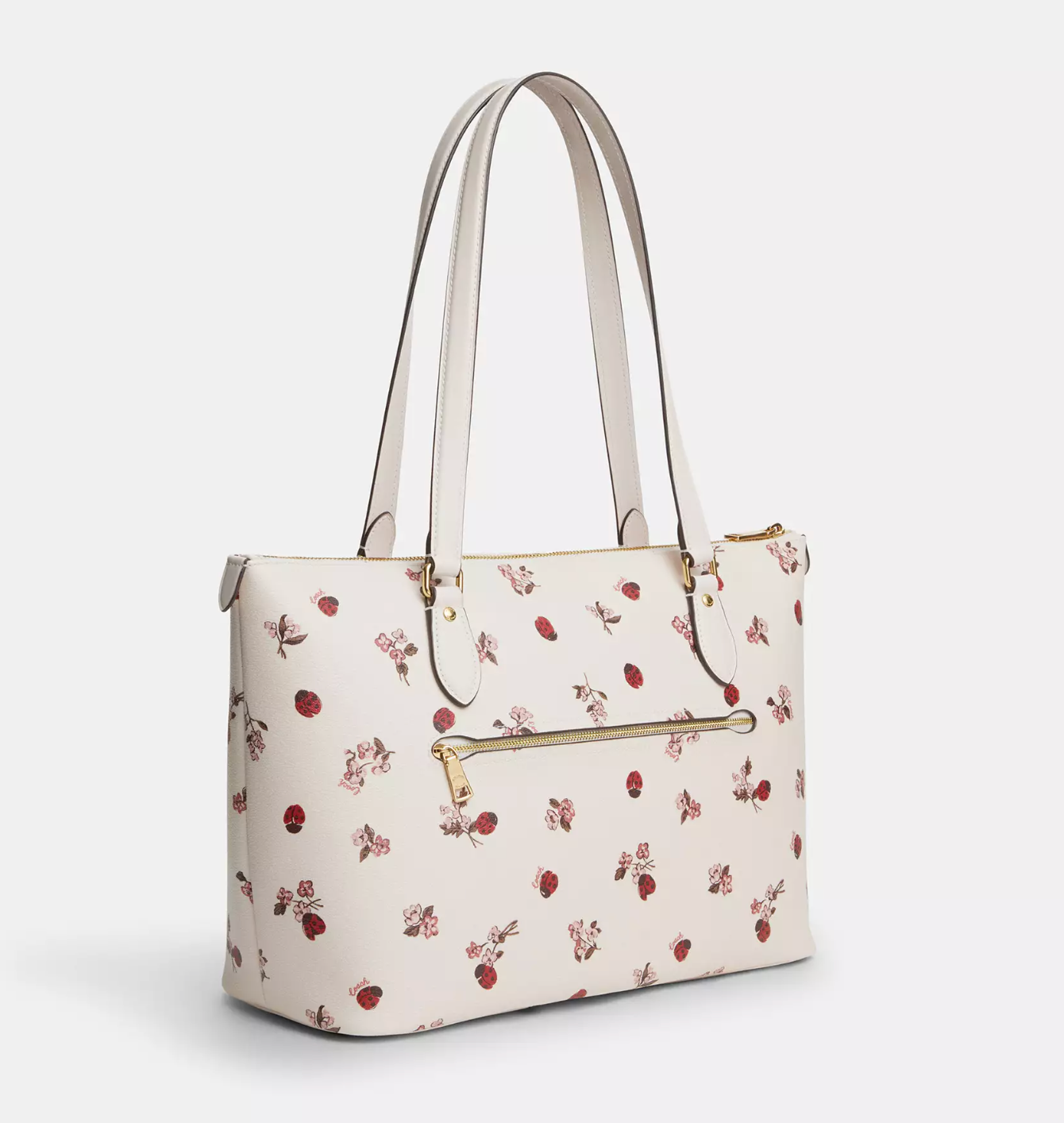 nwt Coach Gallery Tote With Ladybug Floral Print CU271 | eBay
