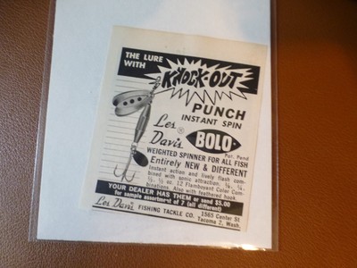 Lures - Vintage Les Davis