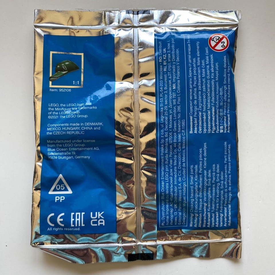 LEGO City Street Sweeper 952106 Foil Pack SEALED Road Sweeper ...