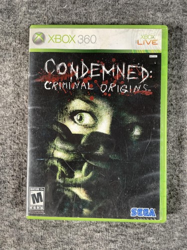 2005 Condemned Criminal Origins Xbox 360 Video Game Sega Complete ...