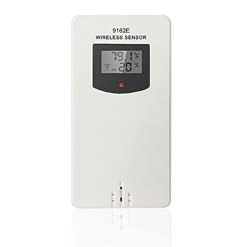 Wireless Remote Sensor Indoor Outdoor Thermometer Replacement for SC91 ...