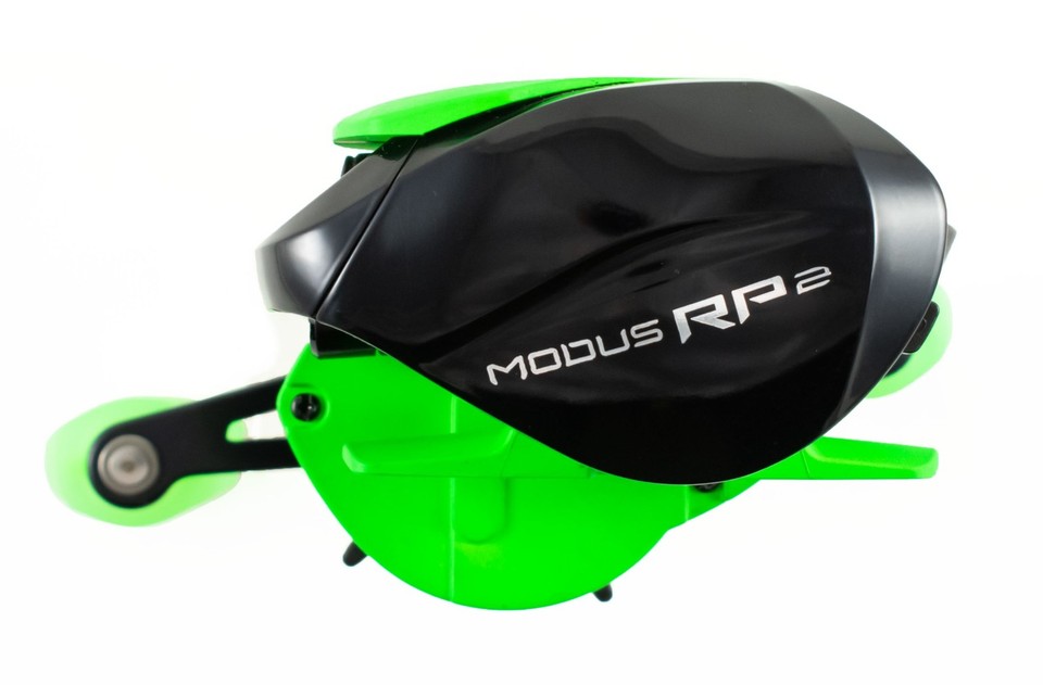 (LOT OF 2) 13 FISHING MODUS RP2 RADIOACTIVE PICKLE 7.3:1 RH BAITCAST ...