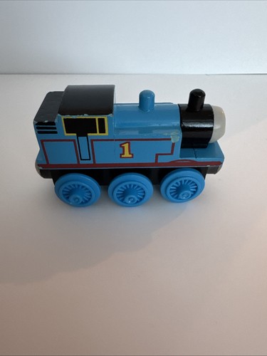 Thomas & Friends Thomas Blue Wooden Railway Train Toy Fast Free ...