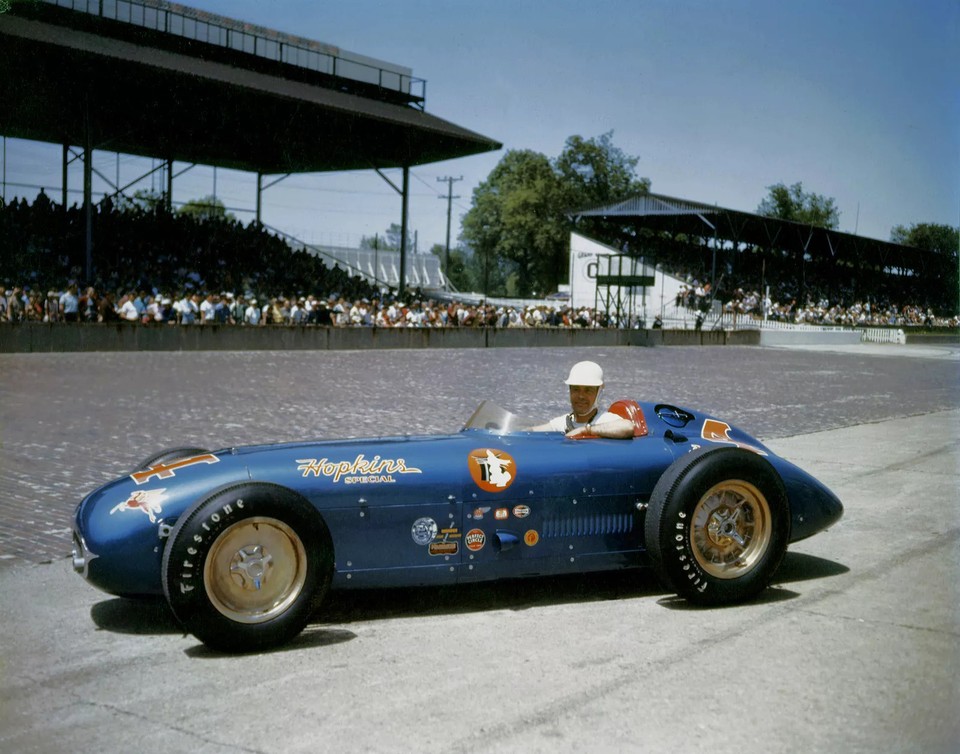 Bill Vukovich 1955 Indy 500 Auto Racing 4x6 Picture Celebrity Print | eBay